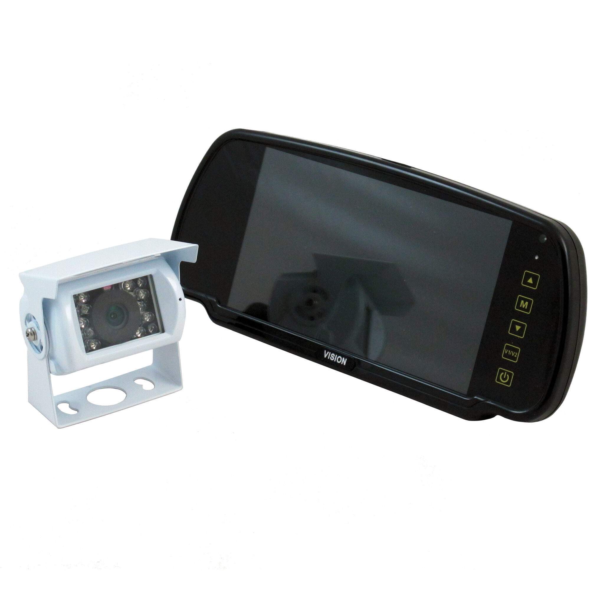 Ranger 410 – 7″ Clip-over Mirror Monitor / Roof mounted Camera System ...